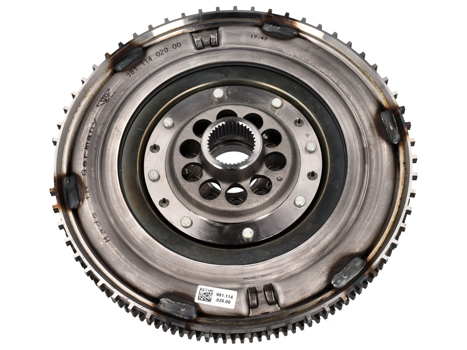 Dual mass flywheel PDK. Porsche 981 Boxster / 981 Cayman - 98111402000 ...