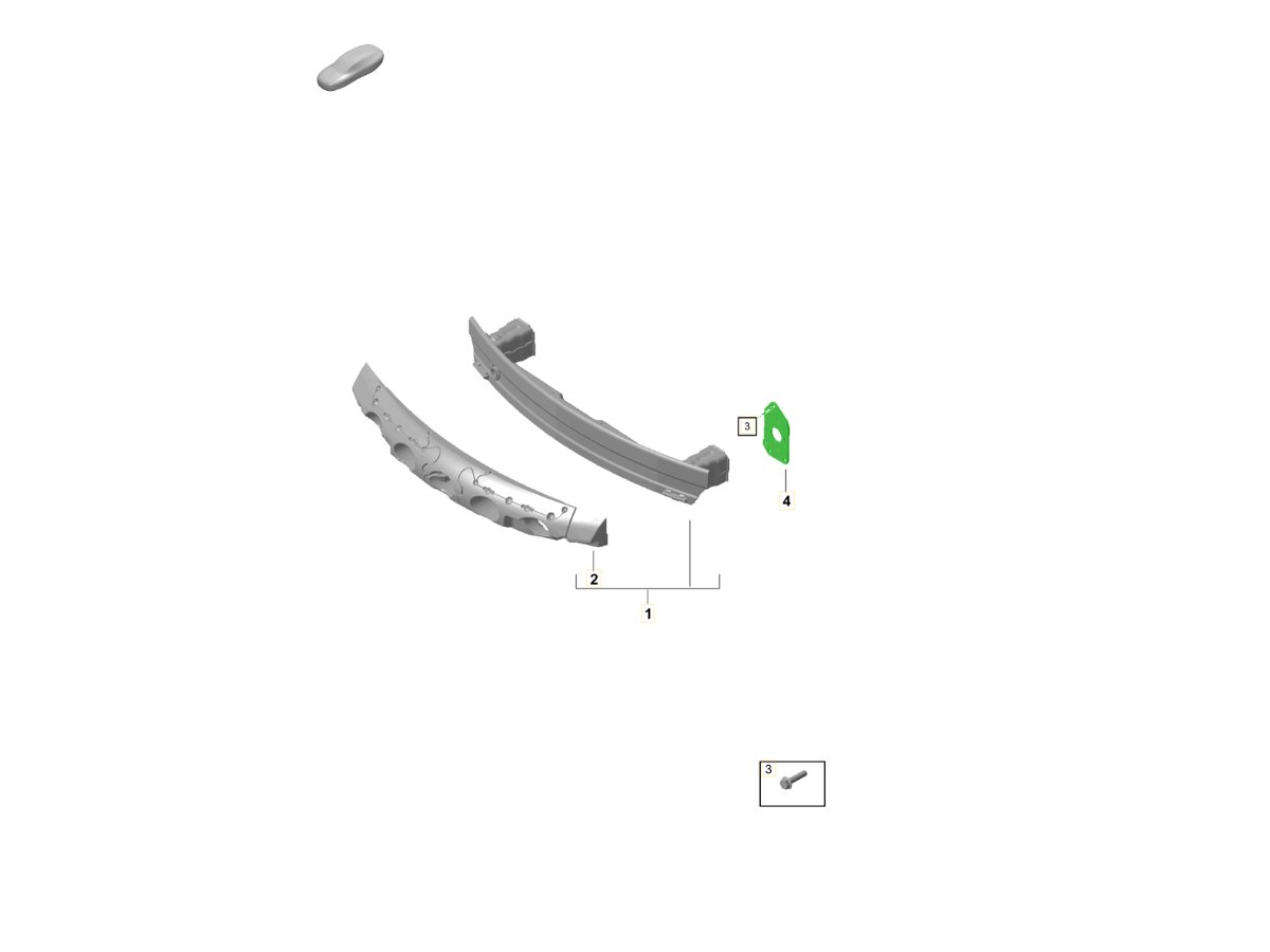 Porsche Boxster Spyder Front bumper bar pedestrian protection ...