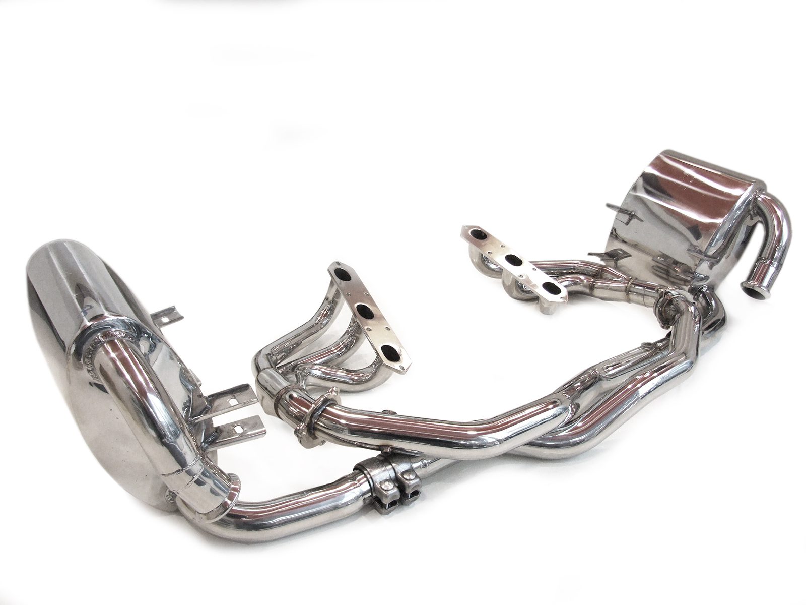 DesignTek Sports Exhaust Package Porsche 996 C2 / C4 - EXHAUSTKIT24 ...