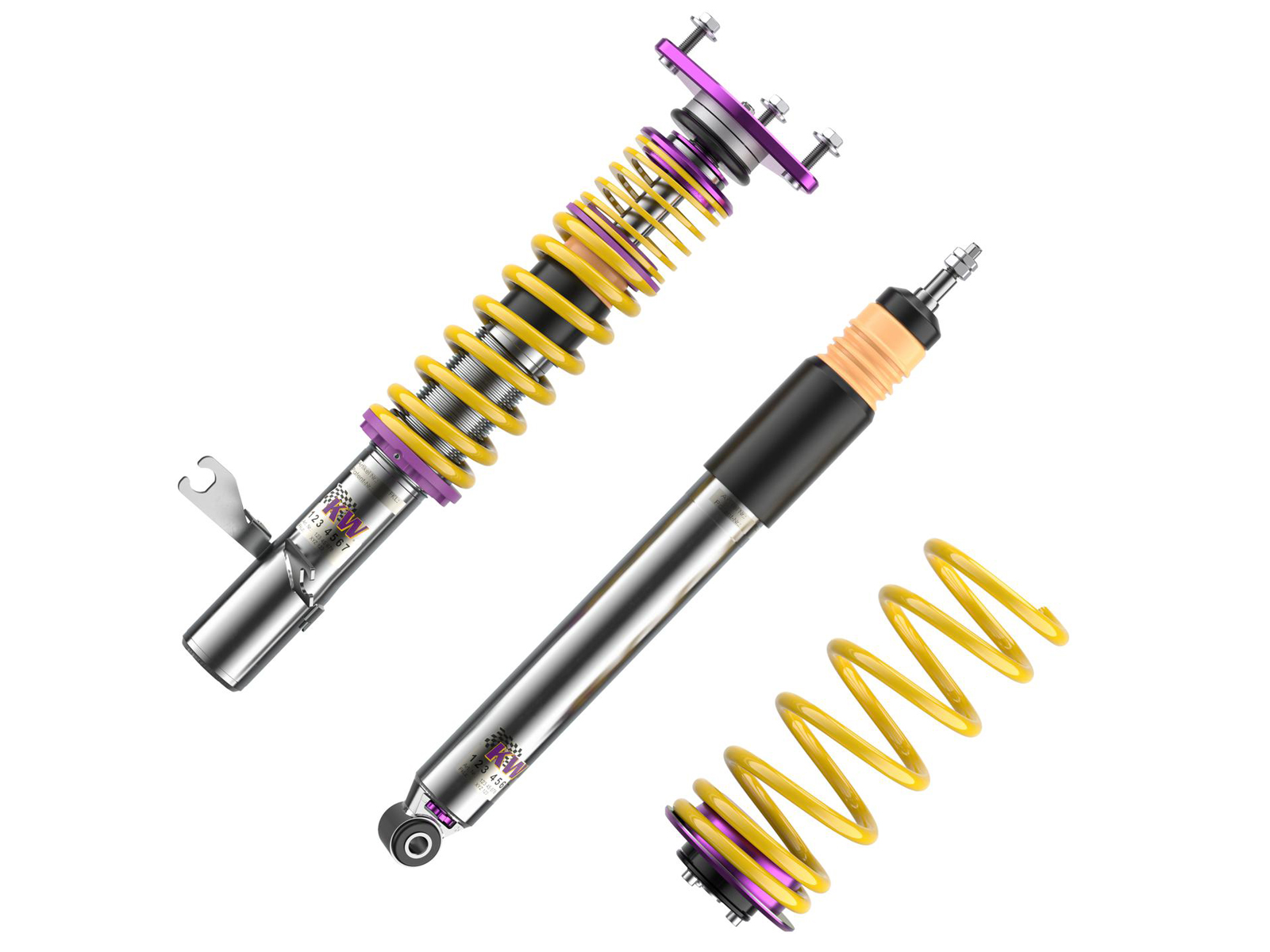 Porsche 987 Boxster and Cayman KW Coilover ClubSport Suspension kits ...