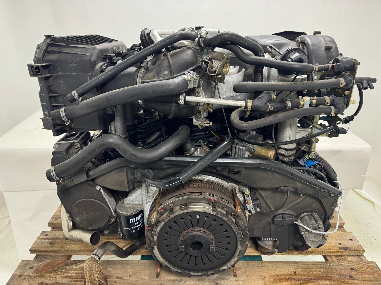 Porsche 993 (911) Carrera 3.6L Engine, Loom & ECU M64/21 99310096421 ...