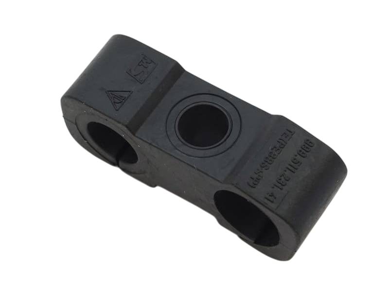 Rubber isolator bush pipe mounting bracket. Porsche 986 / 987 / 996 ...