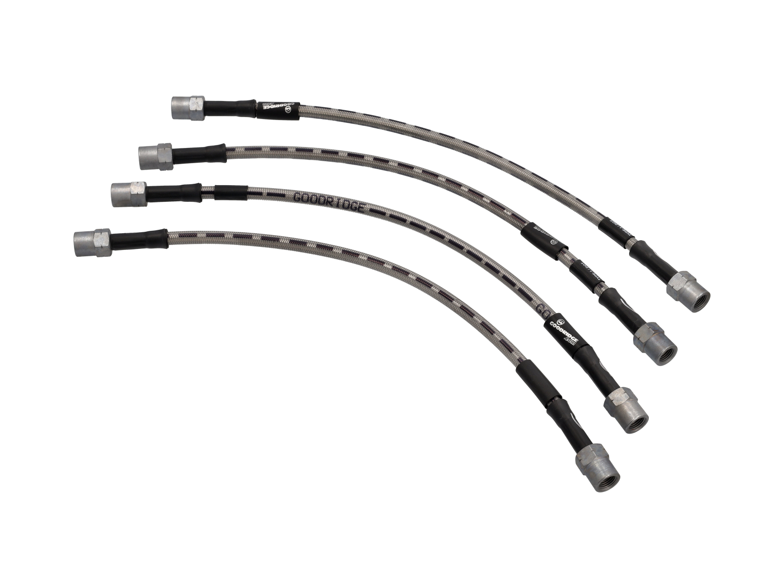 SPR0900-4P Goodridge PTFE with Stainless steel over braid brake hoses ...
