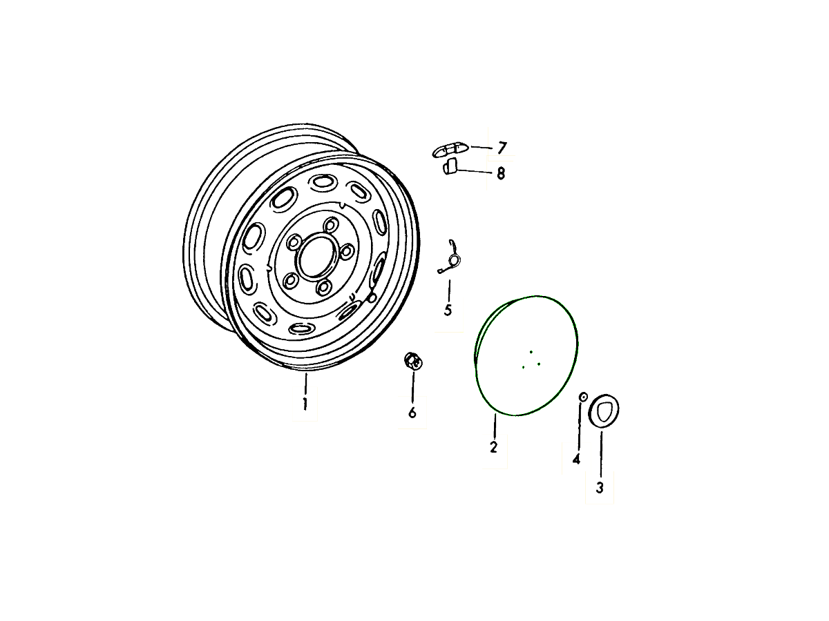 Porsche Wheel Centre Caps II | Design911 Wheel Accessories for Style ...
