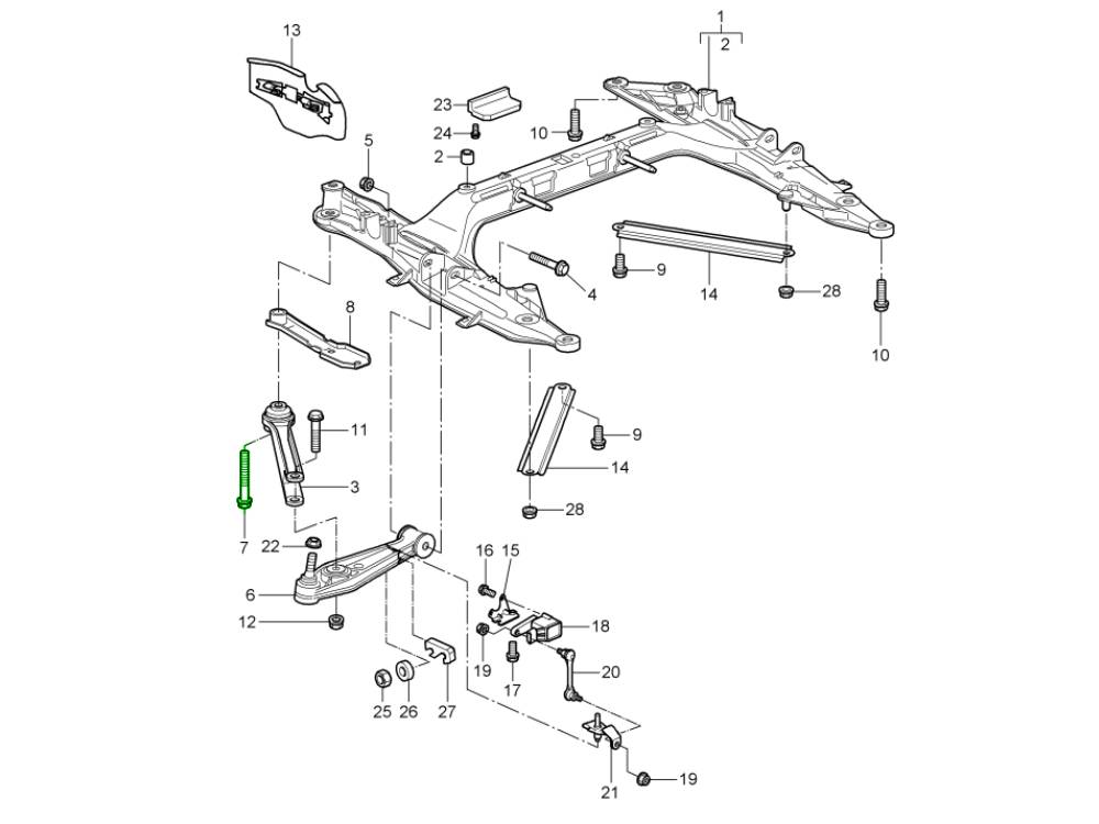 Hexagon-head bolt, M 14 x 1,5 x 120 99907205001 - 99907205001 | Design 911