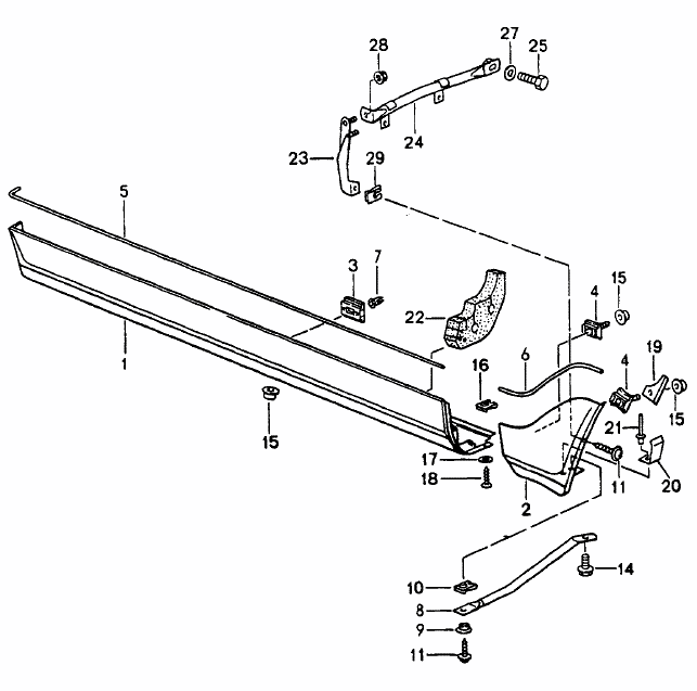 Side Sill Panel Clip - 99959191640/1 | Design 911