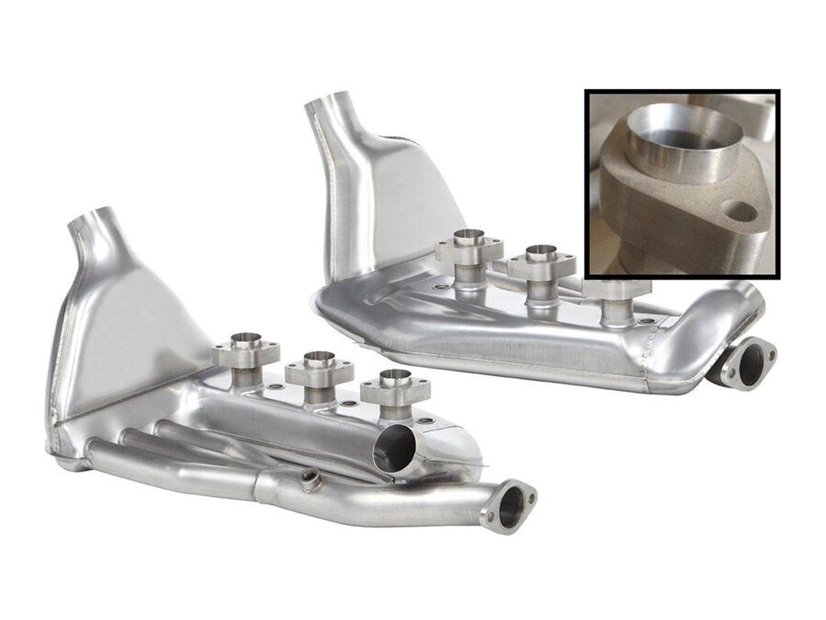 Heat Control Box Connecting Piece for SSI heat Exhangers Porsche 911 ...