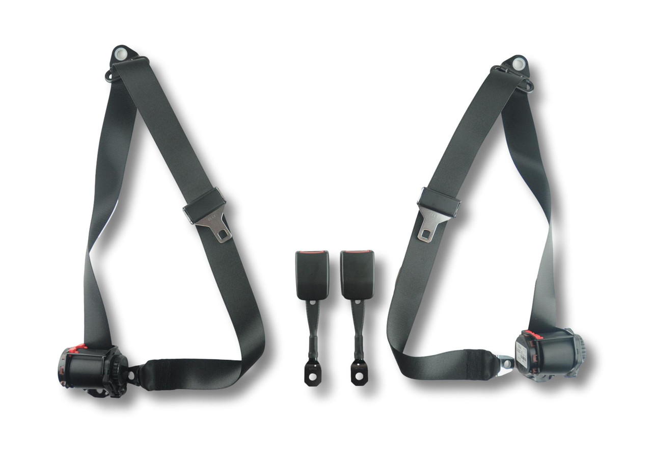 Retractable 3-point inertia reel front seat belt kit Porsche 986 ...