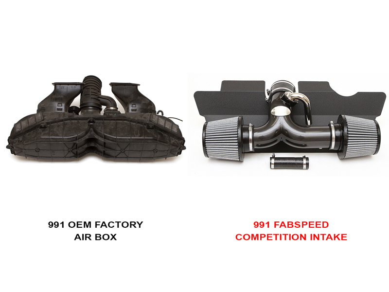 porsche 991 Fabspeed Carbon Fiber Competition Intake System ...