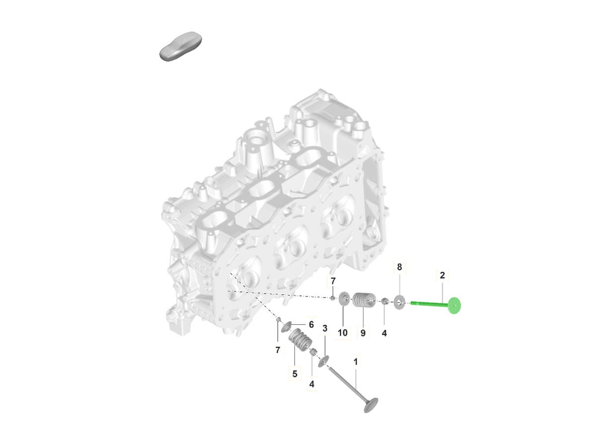 Buy Porsche 992 (911) MK1 2019-2024 992 Carrera 4S 3.0L Engine Valves ...