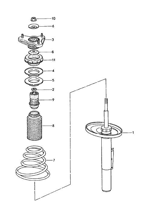 Porsche Shock Absorber Strut Bellow 99634350500 - 99634350500 | Design 911