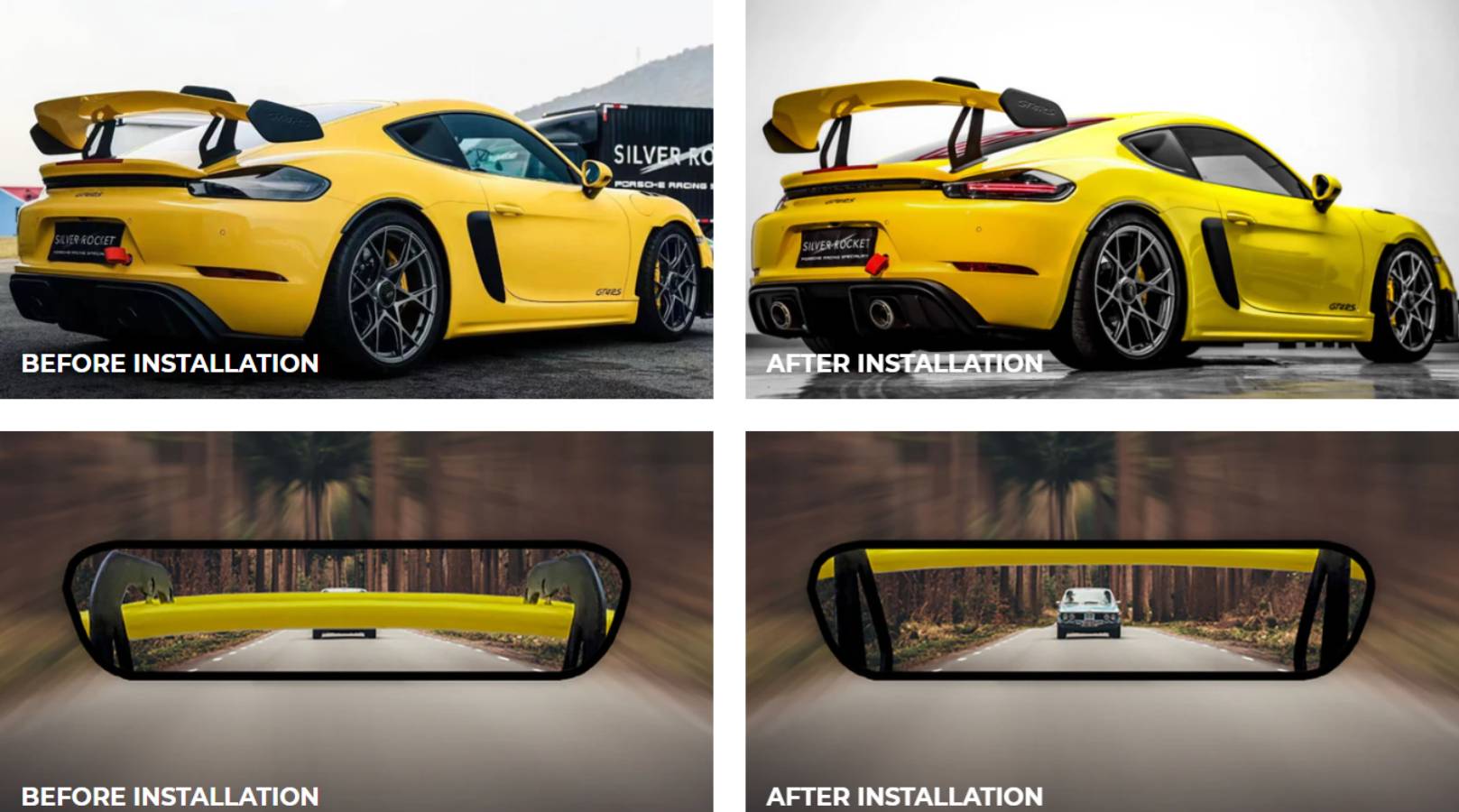 Buy Porsche Cayman 718C (982C) 2017>> Rear Spoilers / Aerofoil | Design 911