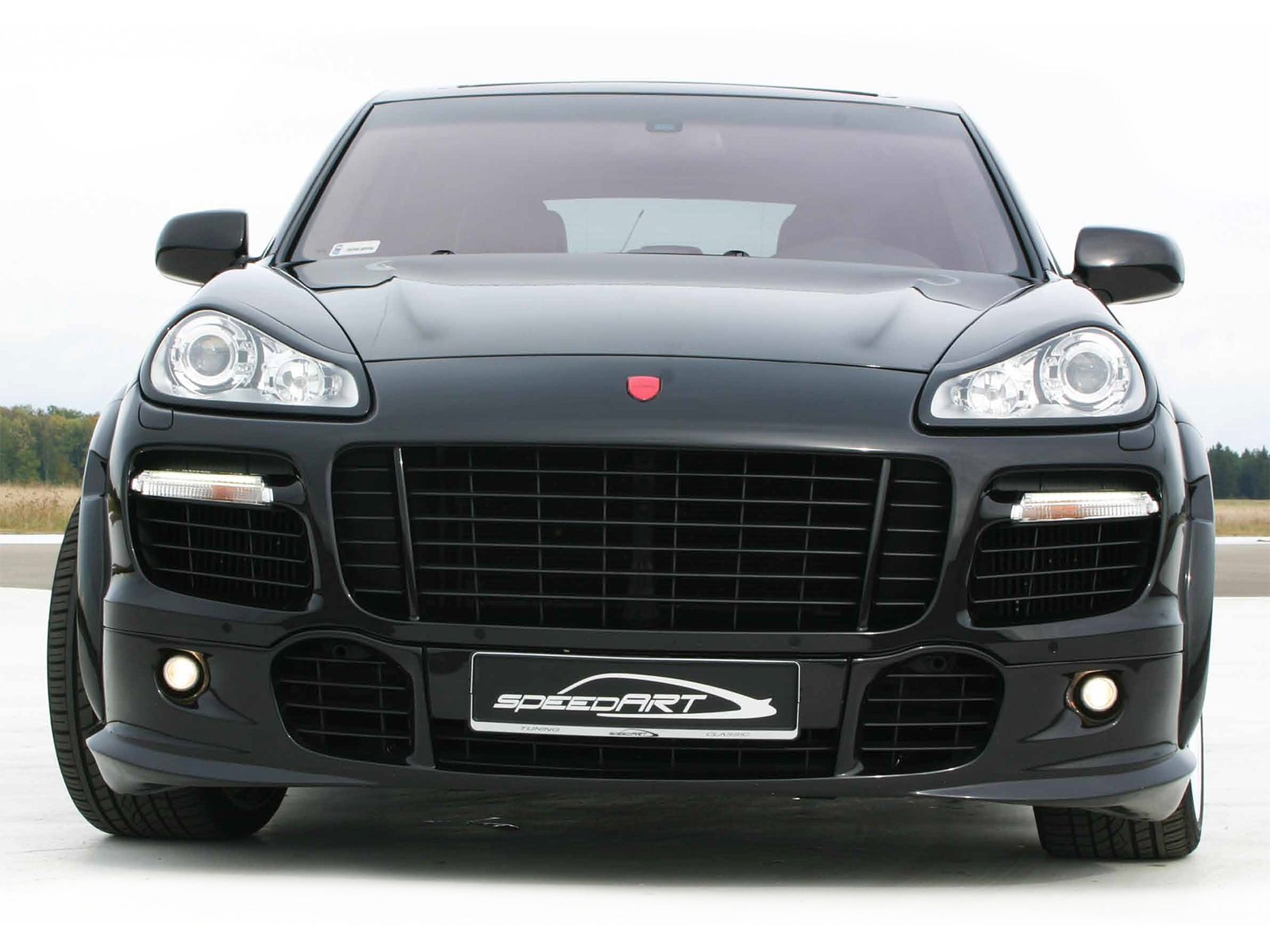 Front Lower Spoiler TITAN SpeedART. Porsche 957 Cayenne P57.511.001 ...