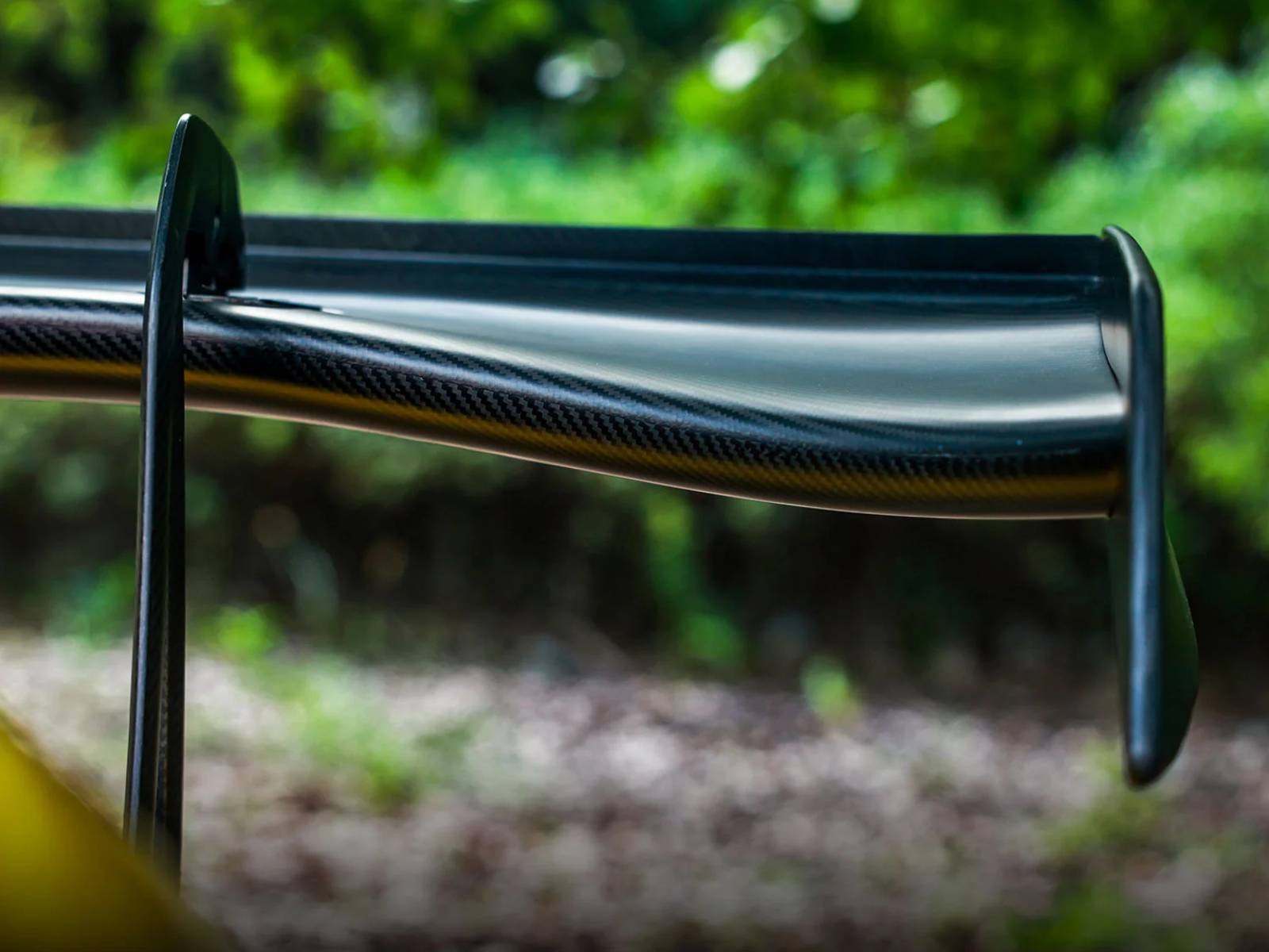 DRS-1 Swan Neck Rear spoiler / wing, dry carbon fibre. Porsche 718 ...