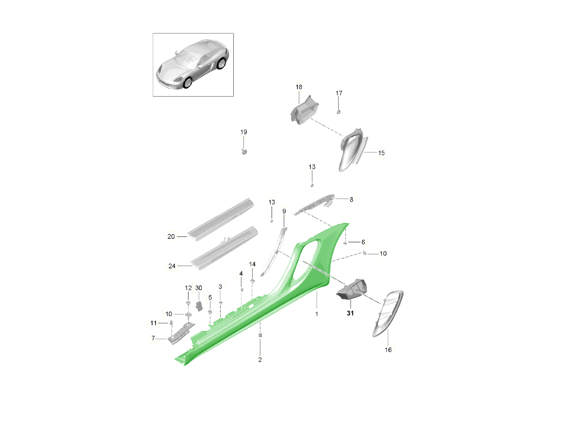 Porsche Parts, Spares And Porsche Accessories: Retail And Trade ...