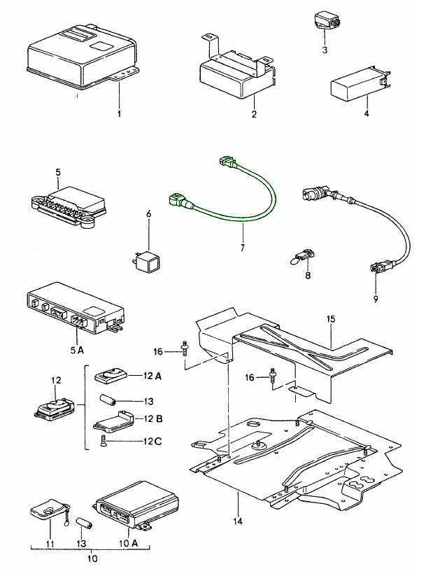 Porsche 993 Knock Sensor 99360614100 - 99360614100 | Design 911