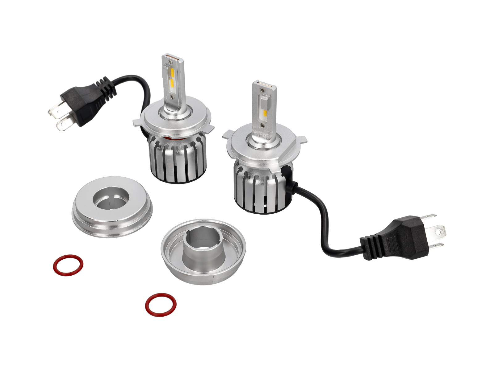 Pair of H4 LED Bulbs (2700K Warm White) - OSRAM LEDriving HL Vintage ...