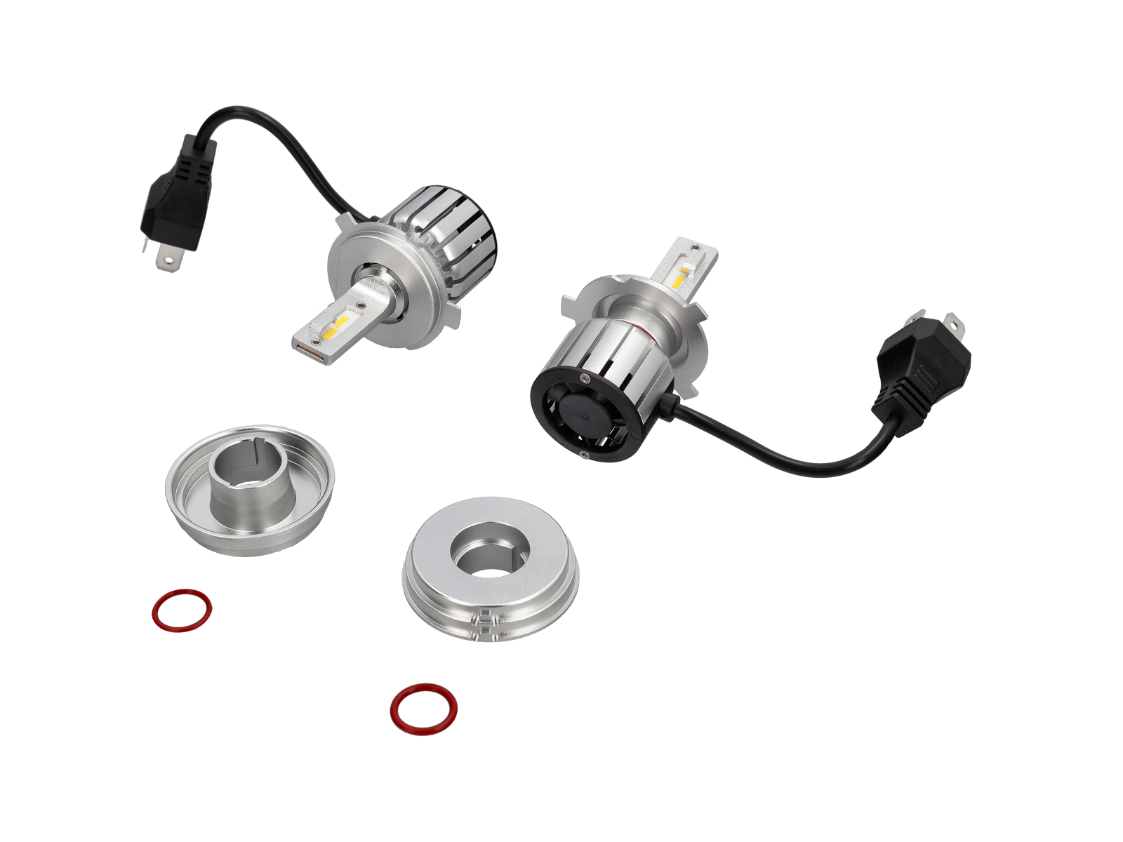 Pair of H4 LED Bulbs (2700K Warm White) - OSRAM LEDriving HL Vintage ...