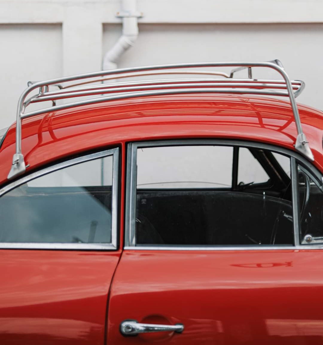 Luggage roof rack stainless steel. Porsche 356C - 000044356 | Design 911