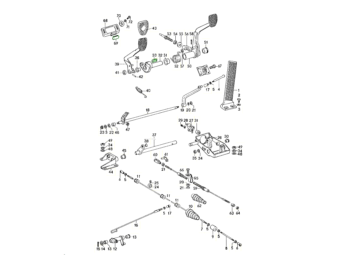 Porsche RHD Floor Boards | Design911 Pedal Cluster Panels & Footwell ...