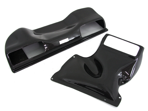 Porsche 996 Turbo Dual Flow Air Intake Kit CARBON FIBRE Agency Power AP ...