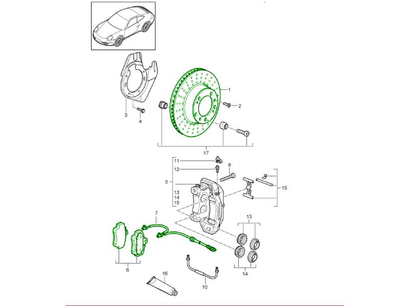 Genuine Porsche & Aftermarket Brake Pad & Disc Packages | OEM Braking ...