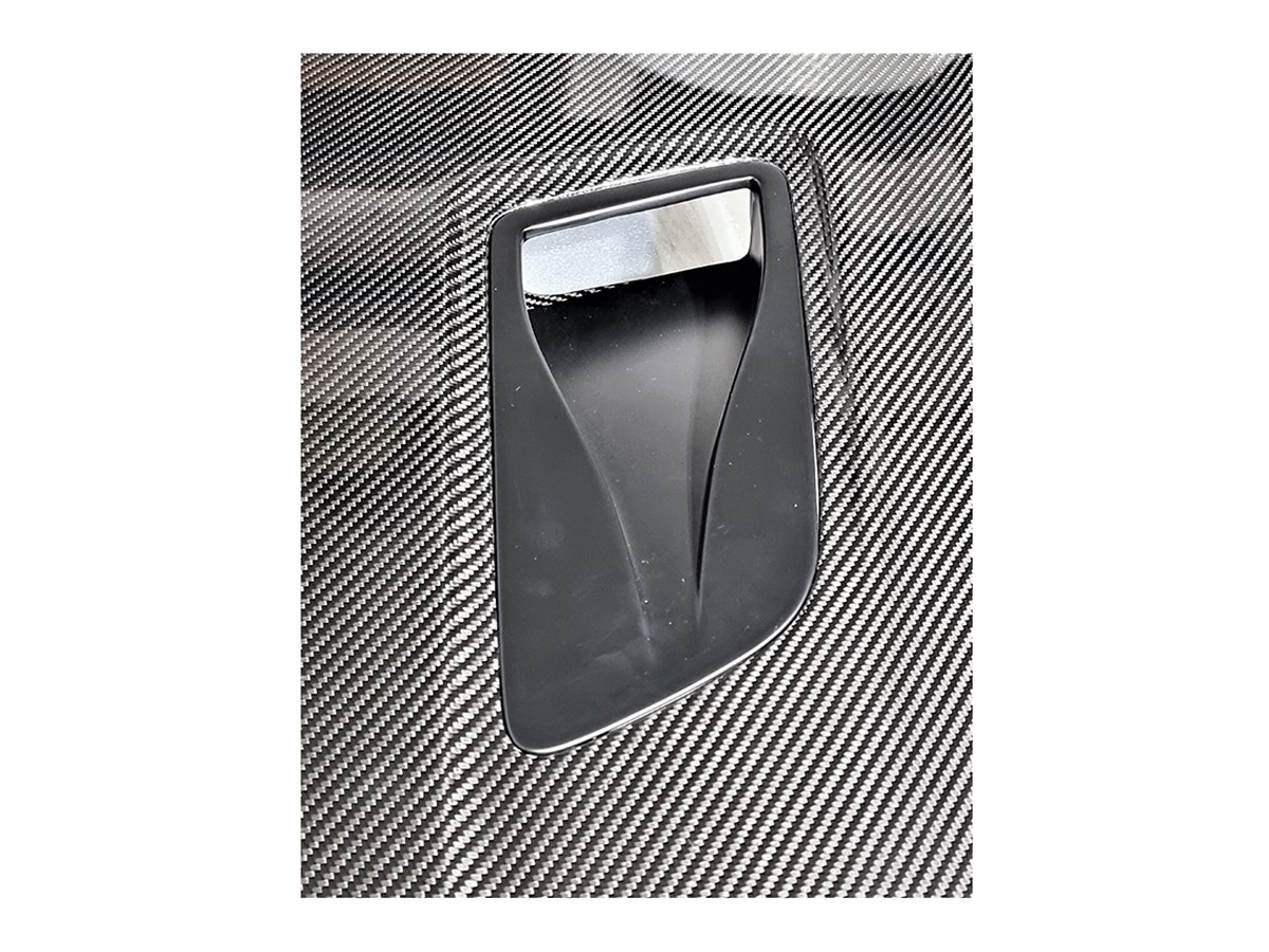 Front bonnet hood with naca air vents, carbon fibre. Porsche 991 / 981 ...