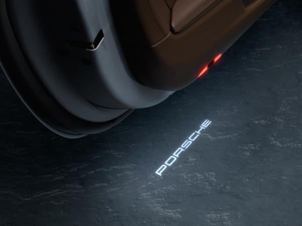 Porsche 992 911 LED door projectors "PORSCHE" logo 9Y0044911 ...