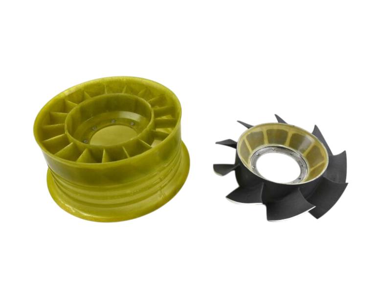 Fan housing with fan blades. Porsche 935 - 93510610300R/1 | Design 911