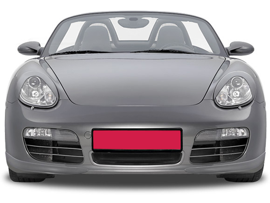 FA203 Front spoiler lip for Porsche 987 Boxster 2004 - 2009 - FA203 ...