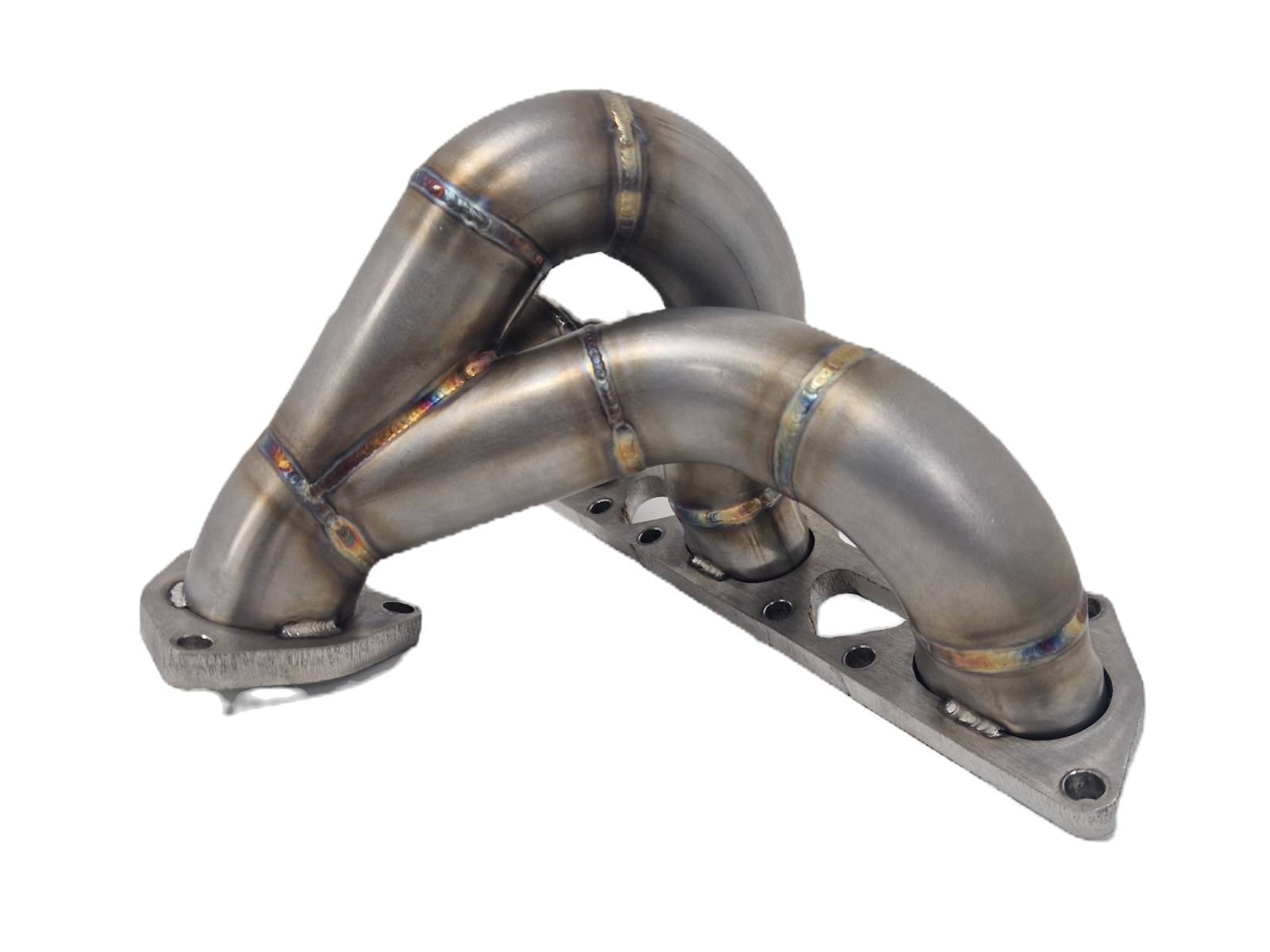 Exhaust manifold set stainless steel. Porsche 997.1 turbo / 997.1 GT2 ...