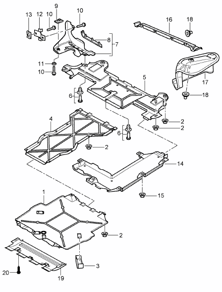 Front Axle C4 Tray for Porsche 996 C4 / C4S / Turbo / GT2 99650452701 ...