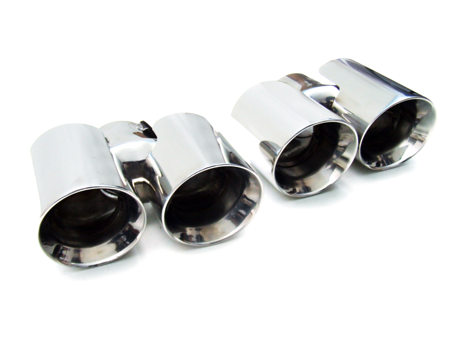 Designtek Exhaust Tail Pipes Polished Stainless Steel 3606409703 ...
