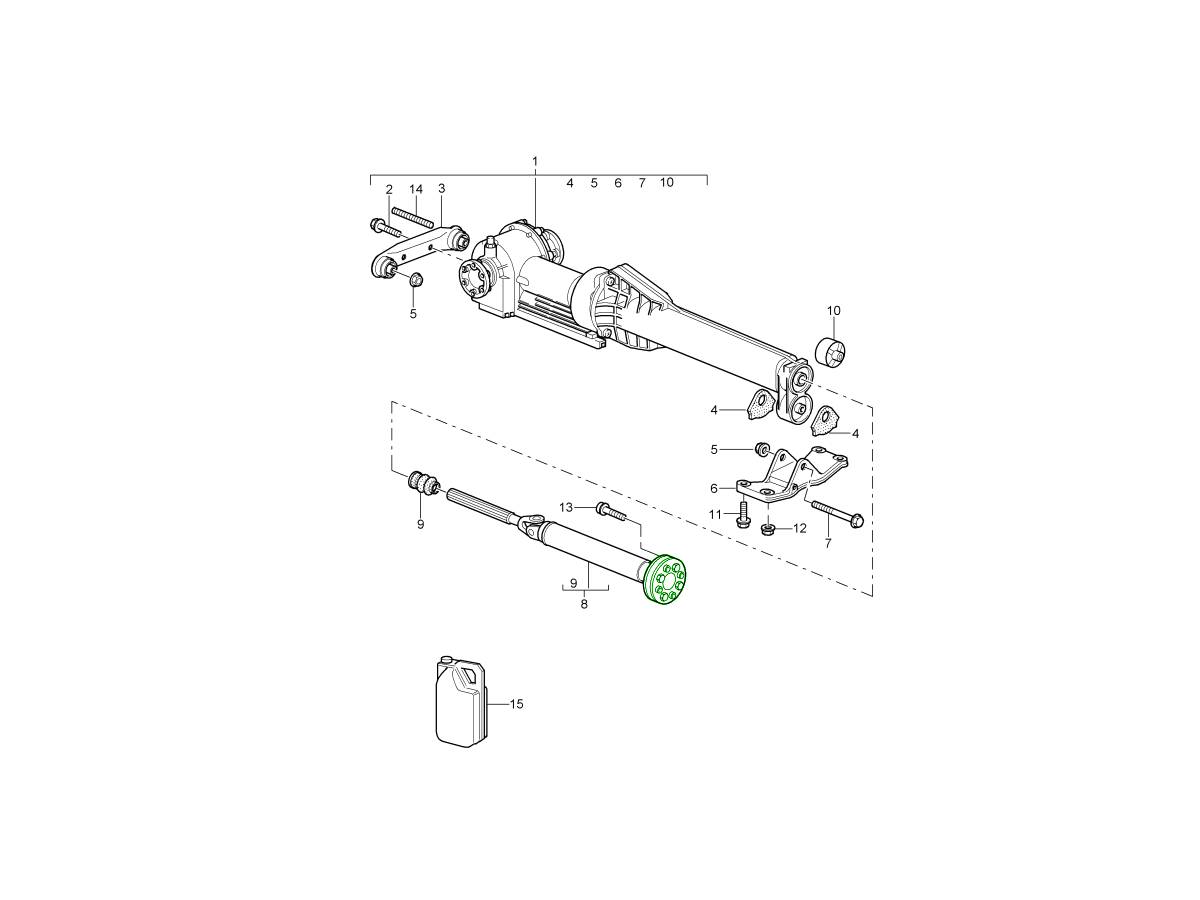 Buy Porsche 997 (911) MK1 2005-2008 997 Carrera 4S 3.8L 2005>> Cardan ...