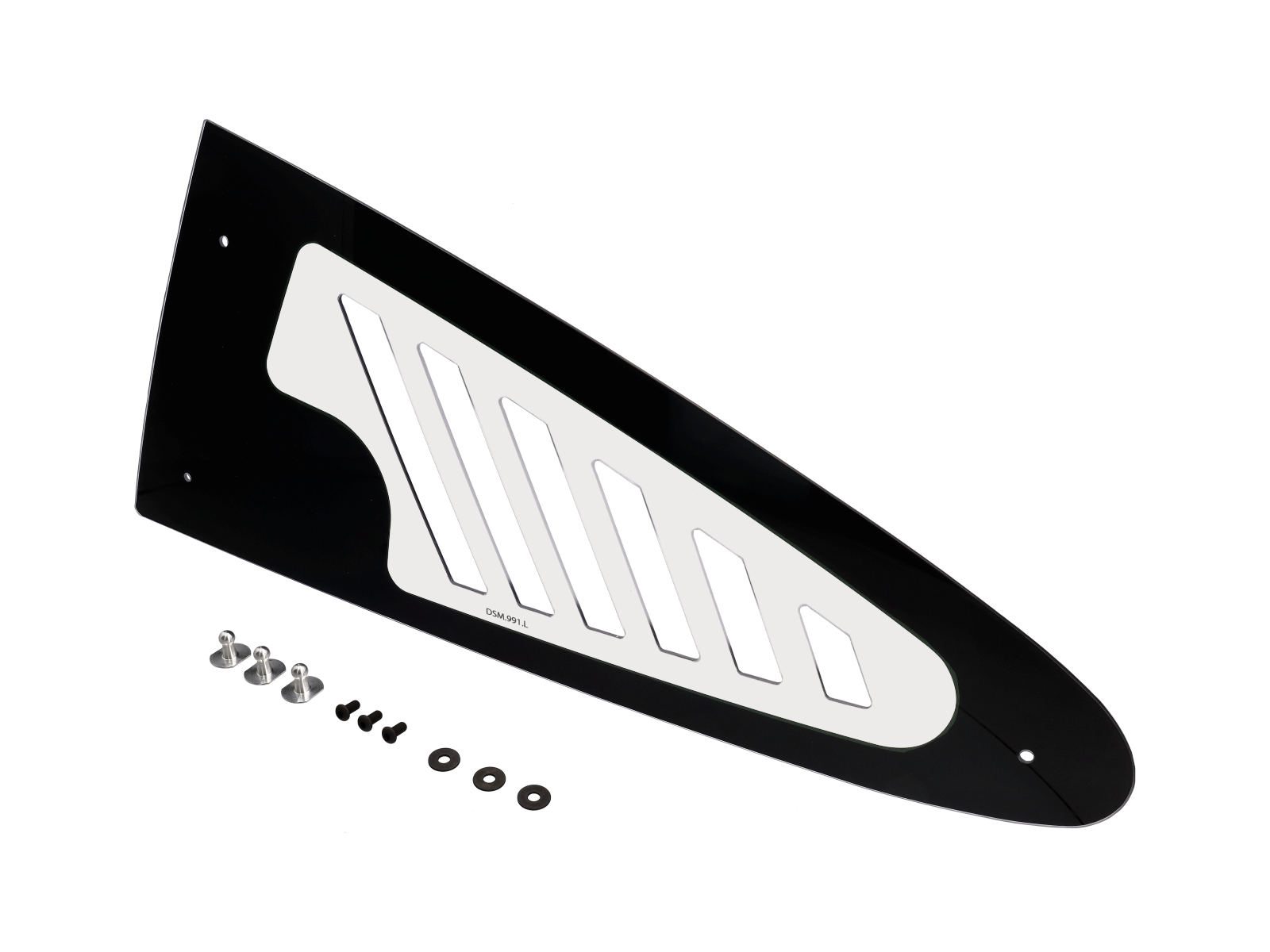 side window Rally black - 9915431111003C | Design 911