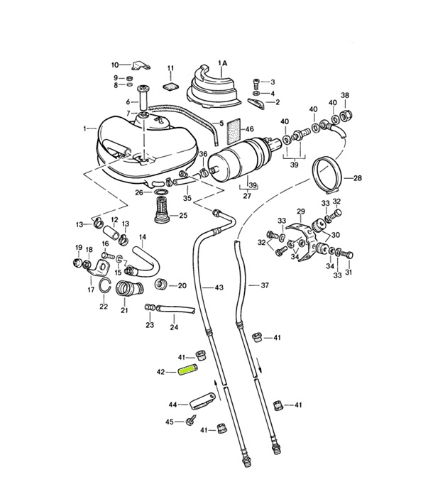 Protective covering. Porsche 911 - 99961301740 | Design 911