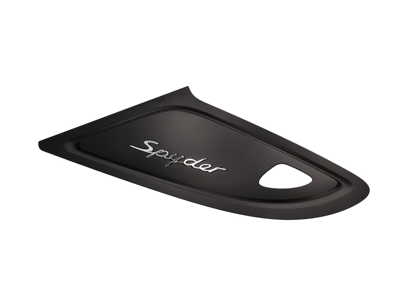 Rear Left Body Trim Cover "Spyder", Matt Black. Porsche 981 Boxster ...