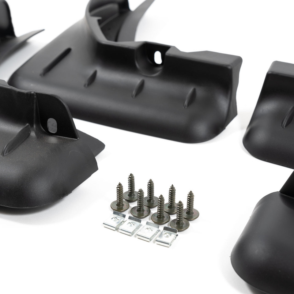 Mud flap kit front and rear. Porsche 9YA Cayenne - E386 | Design 911