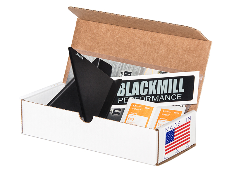 Porsche Blackmill performance anti-wind buffeting kit FS.POR.718GT4.ABK ...