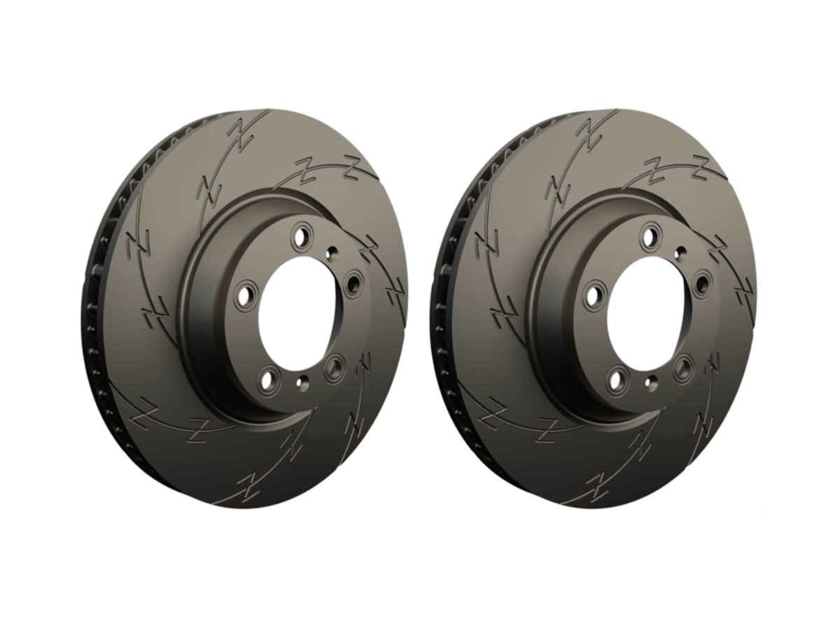 Brake disc rotor set Black Coat Z REAR. Porsche 95B.1 Macan Turbo ...