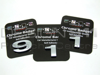 1 2 3 4 5 6 7 8 9 0 - Chrome Numbers - 99955900000 | Design 911