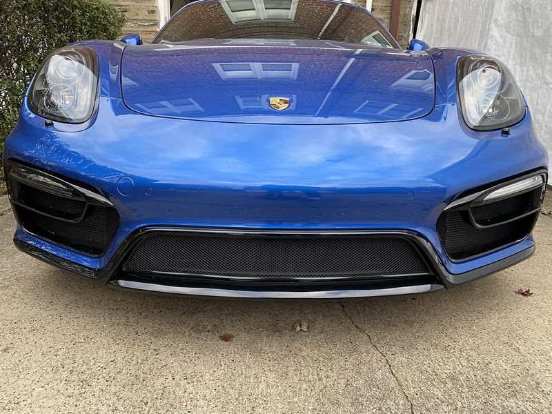 rGS GTSComboFrtSides Complete front bumper grille wire mesh set Porsche ...