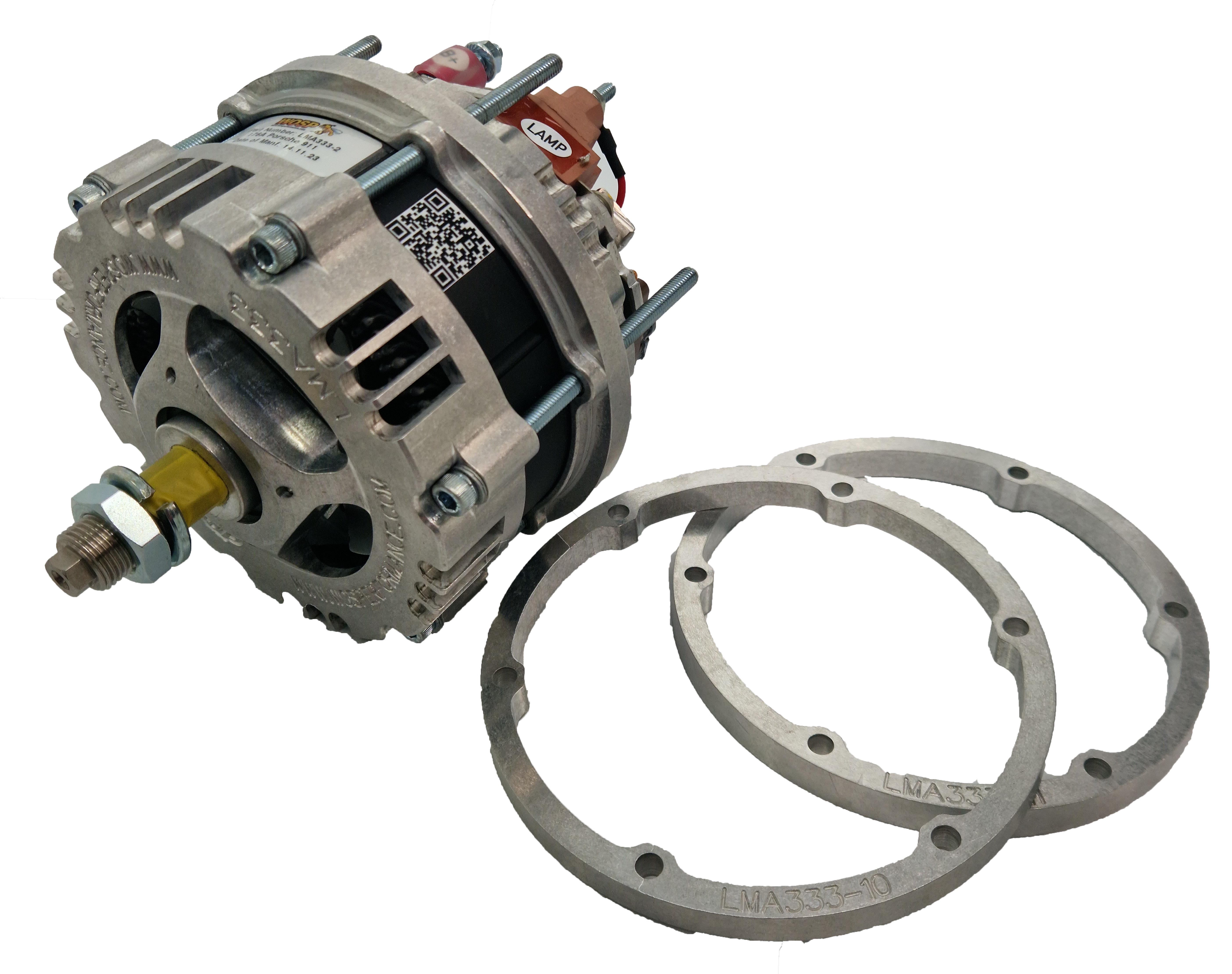 Wosp performance high output alternator. Porsche 911 1984-1989 LMA333-2 ...