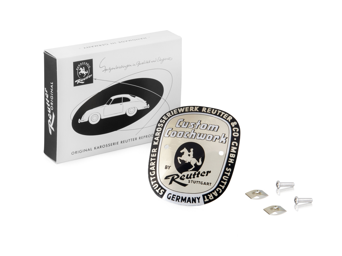 Reutter Badge 1954 to 1961 Porsche 356 PSP72300300 - PSP72300300 ...