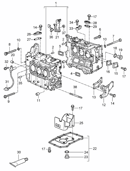 Porsche Oil Pan Sealant 00004320373 - 00004330546 | Design 911