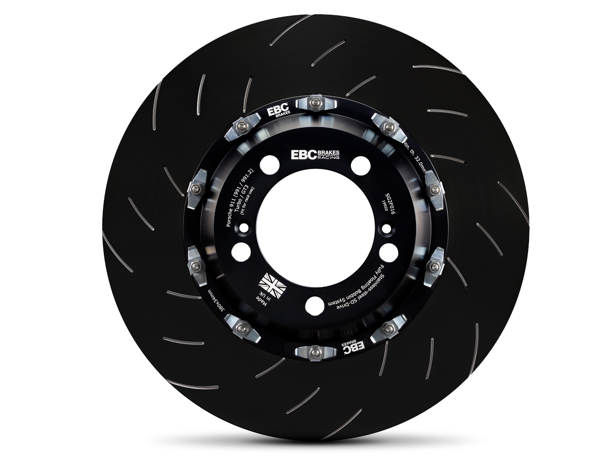 EBC SG2F013 Racing Two-Piece Floating Front SLOTTED Brake Discs for ...