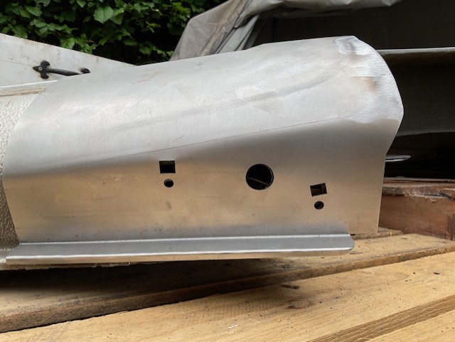 Rust repair panels for side sills to rear 1/4 panels Porsche 996 (Set ...