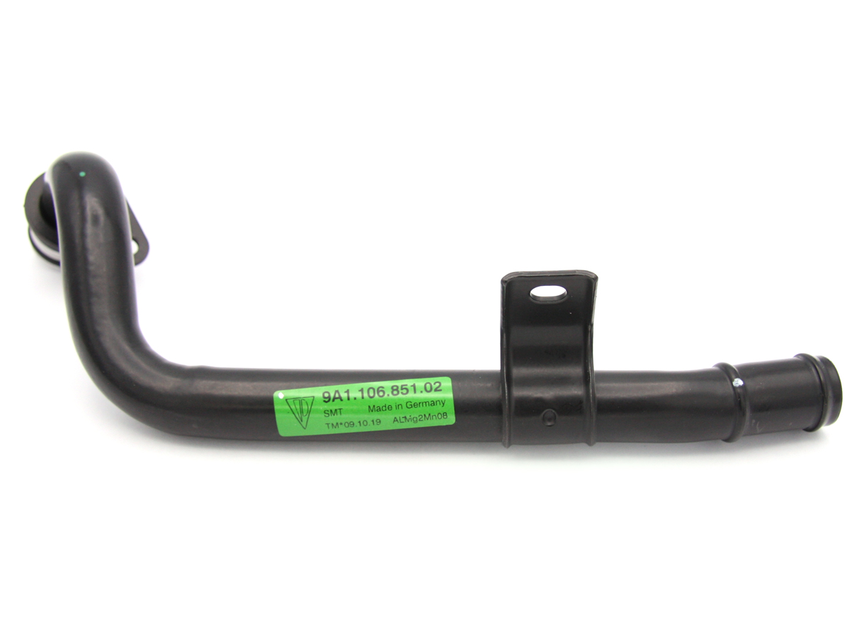 Original Porsche 9A110685101 9A110685102 Coolant pipe on thermostat ...