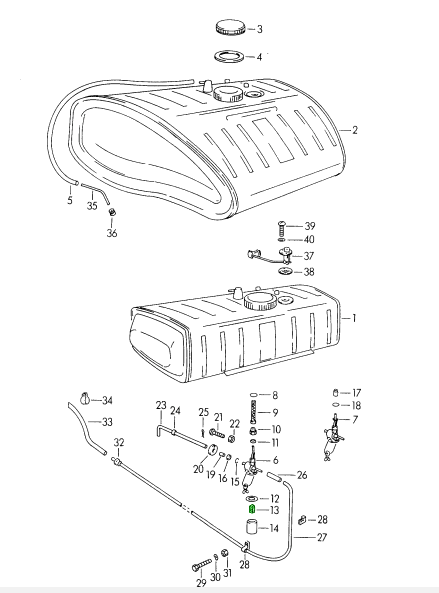 Porsche Fuel Filters & Fittings | Precision Fuel System Components ...