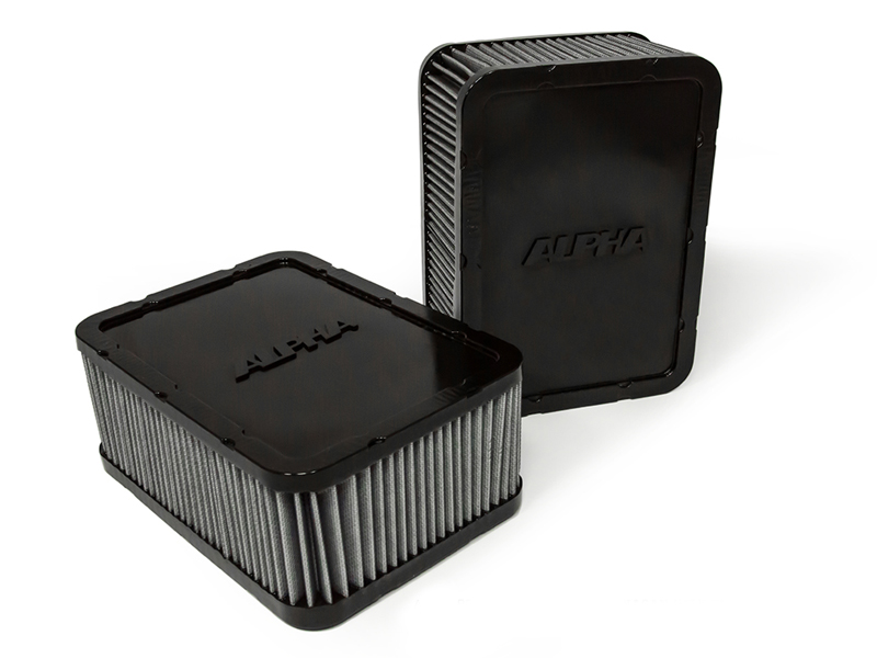Alpha performance high-flow air filters for Porsche Macan - ALP.24.08. ...